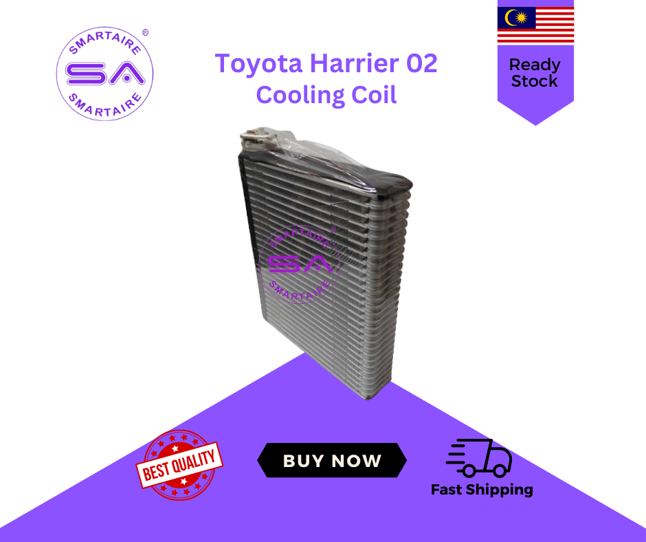 Toyota Harrier 02 Evaporator Coil – Smartaire Trading (M) Sdn Bhd