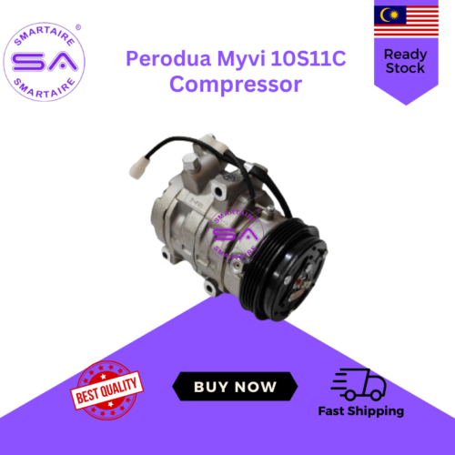 Perodua Myvi 10S11C Compressor – Smartaire Trading (M) Sdn Bhd